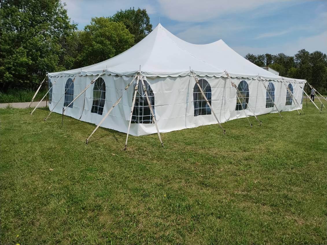 30ft X 50ft White Pole Tent | Tents & Events
