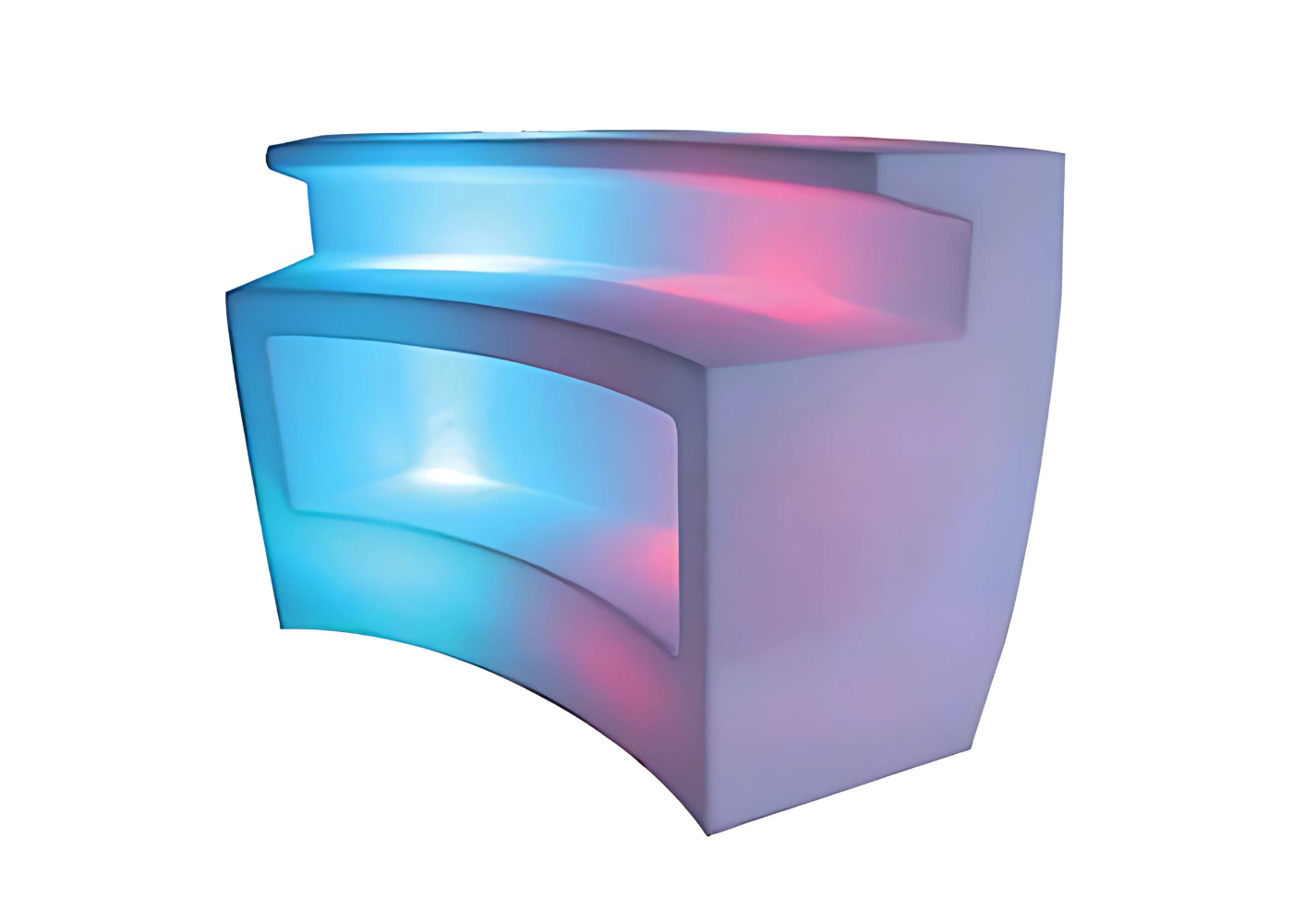 Large Curved LED Bar | Tents & Events